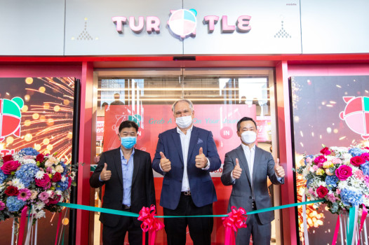 Officially opened Turtle shop at St.Louis BTS station | Super Turtle